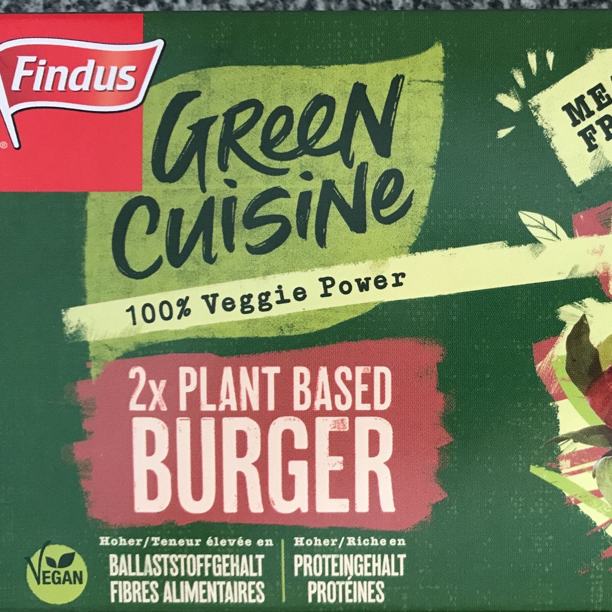Plant Based Burger from Findus - Vegan Product Reviews & Ratings | abillion
