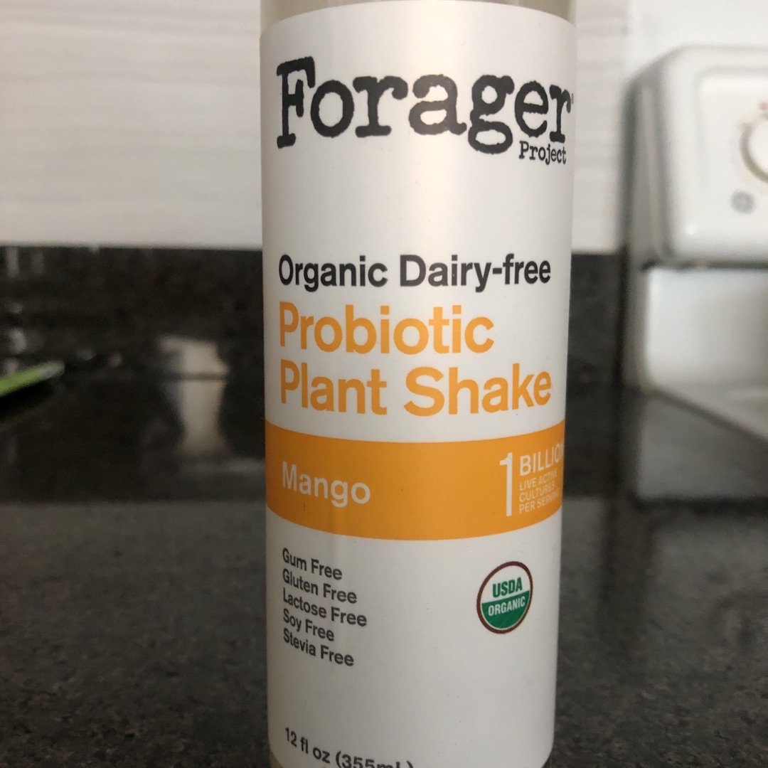 Organic Dairy-free Probiotic Plant Shake Mango from Forager Project ...
