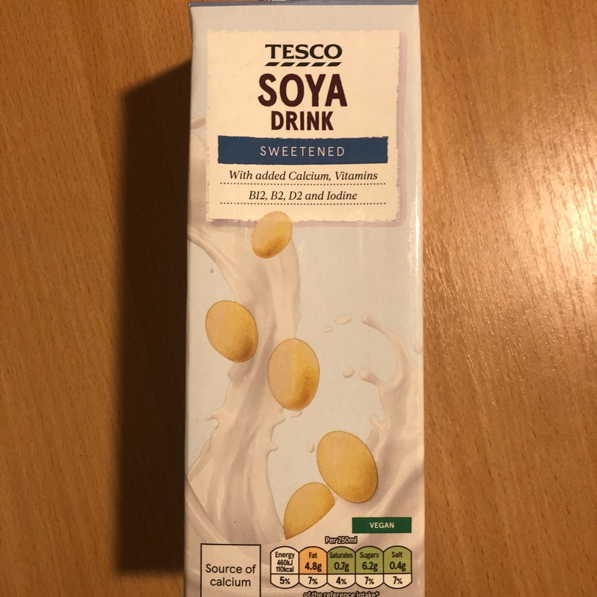 Tesco Soya Drink Sweetened from Tesco - Vegan Product Reviews & Ratings ...