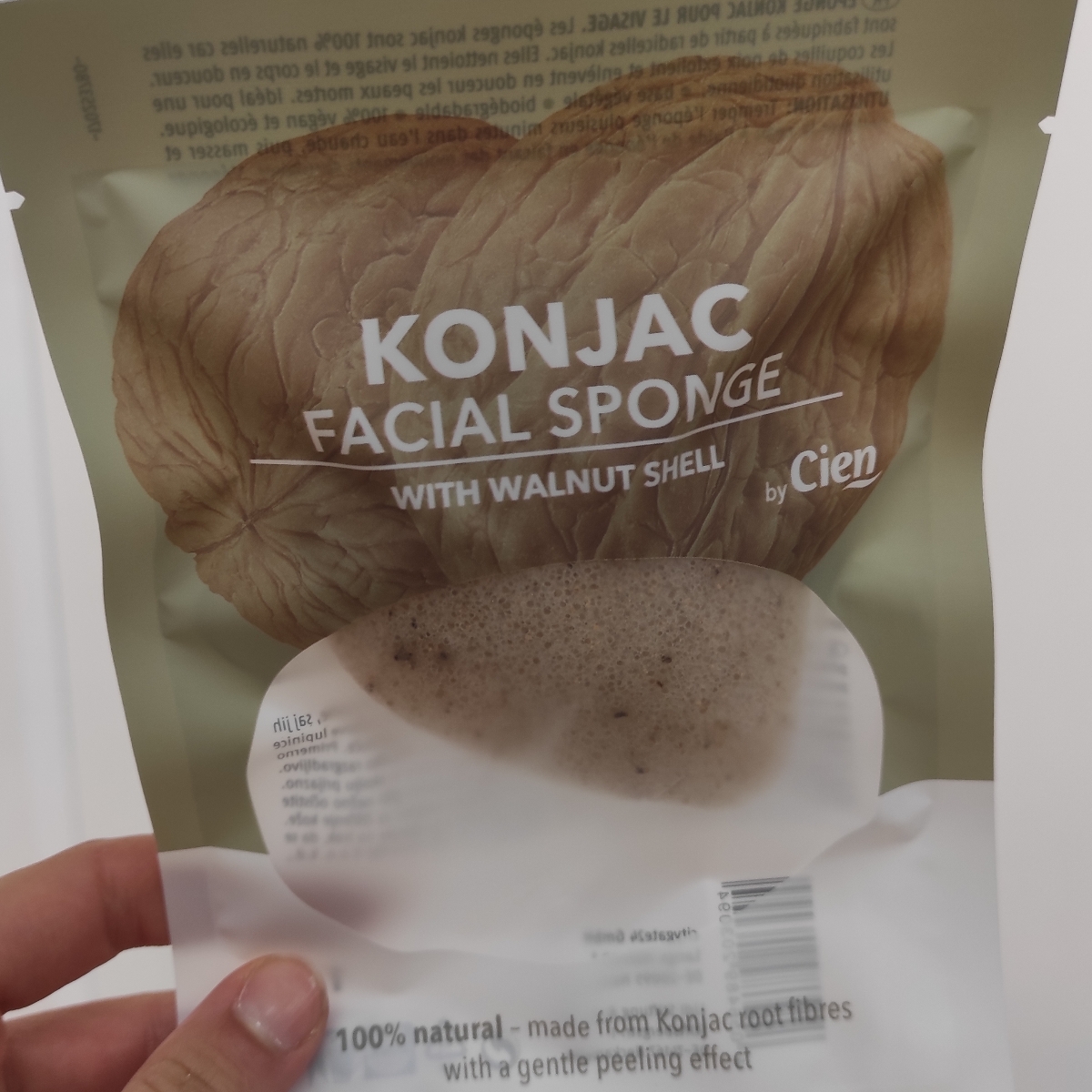 Konjac Facial Sponge from Cien - Vegan Product Reviews & Ratings | abillion