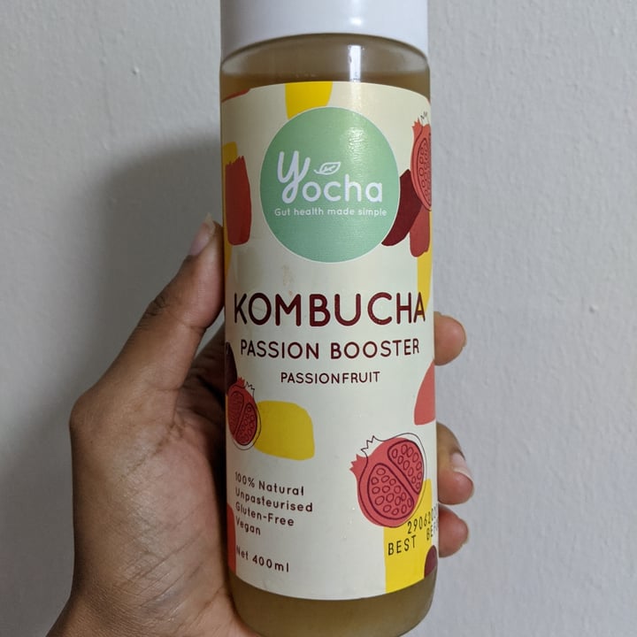 Yocha Yocha Kombucha Passion Booster Review | abillion