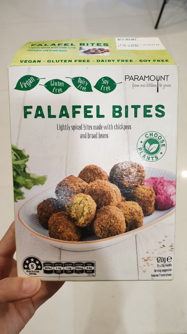 Falafel Bites from Paramount - Vegan Product Reviews & Ratings | abillion