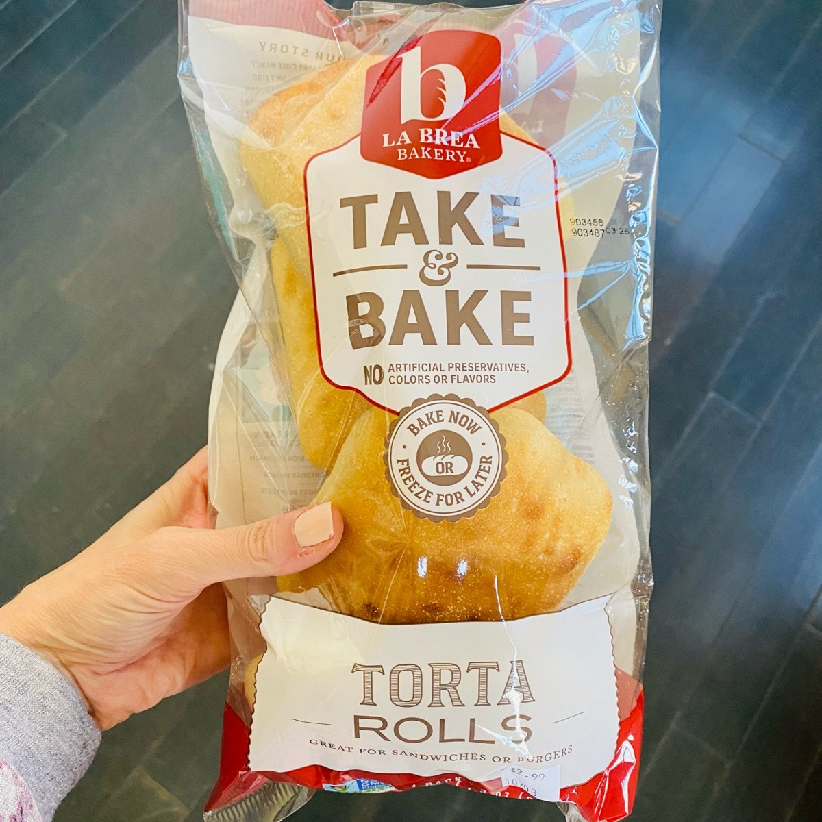 Take and Bake Torta Rolls from La Brea Bakery - Vegan Product Reviews ...