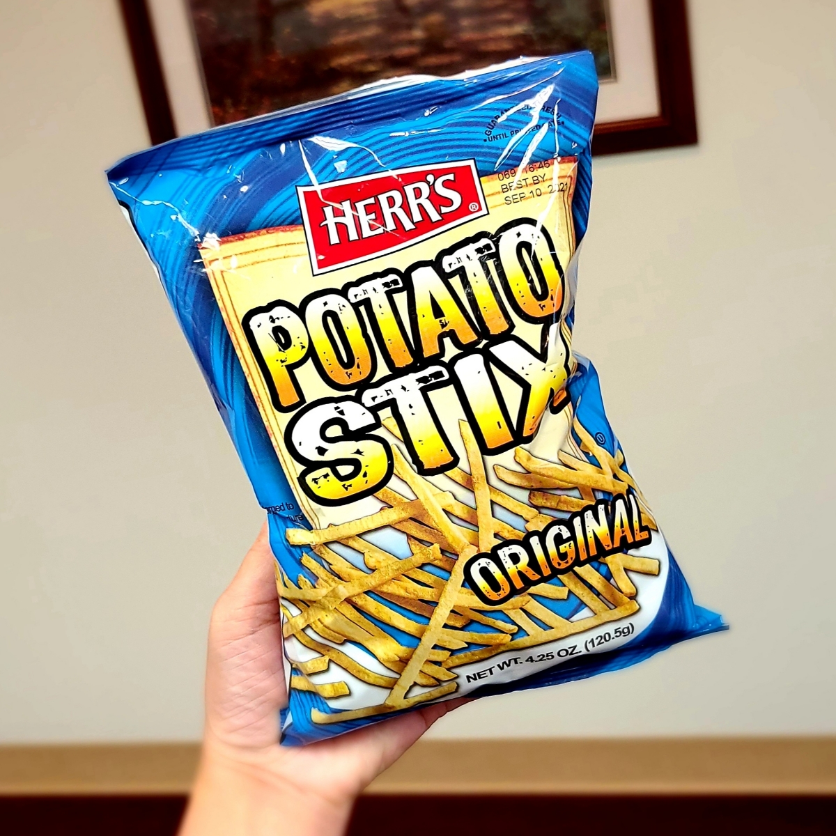 Potato Stix from Herr’s - Vegan Product Reviews & Ratings | abillion