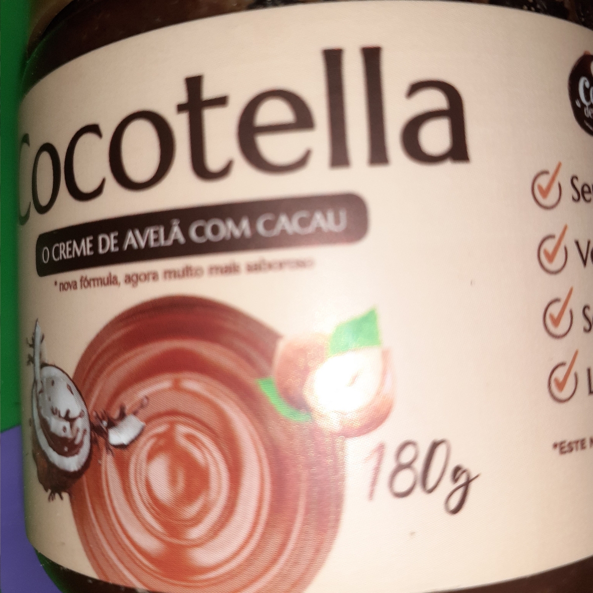 Creme De Avelã Com Cacau from Cocotella. - Vegan Product Reviews ...