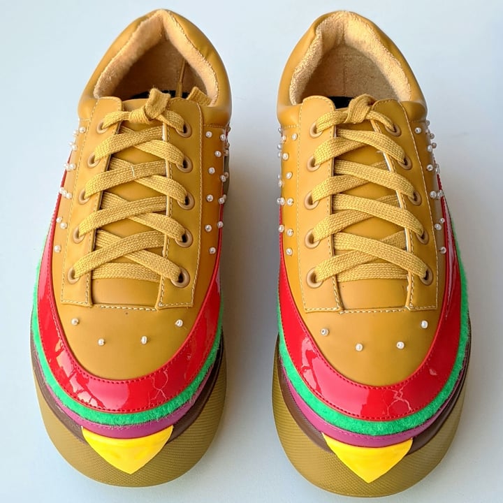 Current Mood EXTRA CHEESE PLZ BURGER SNEAKERS Review | abillion