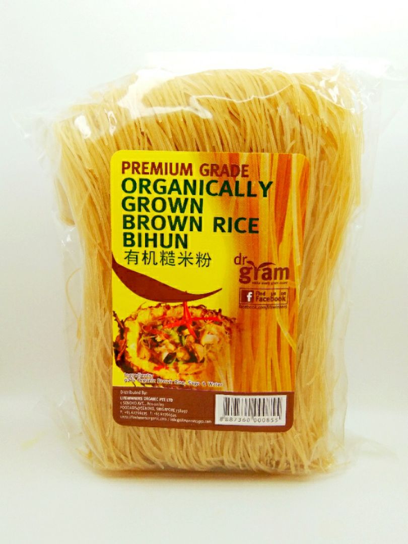 Organic Brown Rice Bee Hoon from Dr Gram - Vegan Product Reviews ...