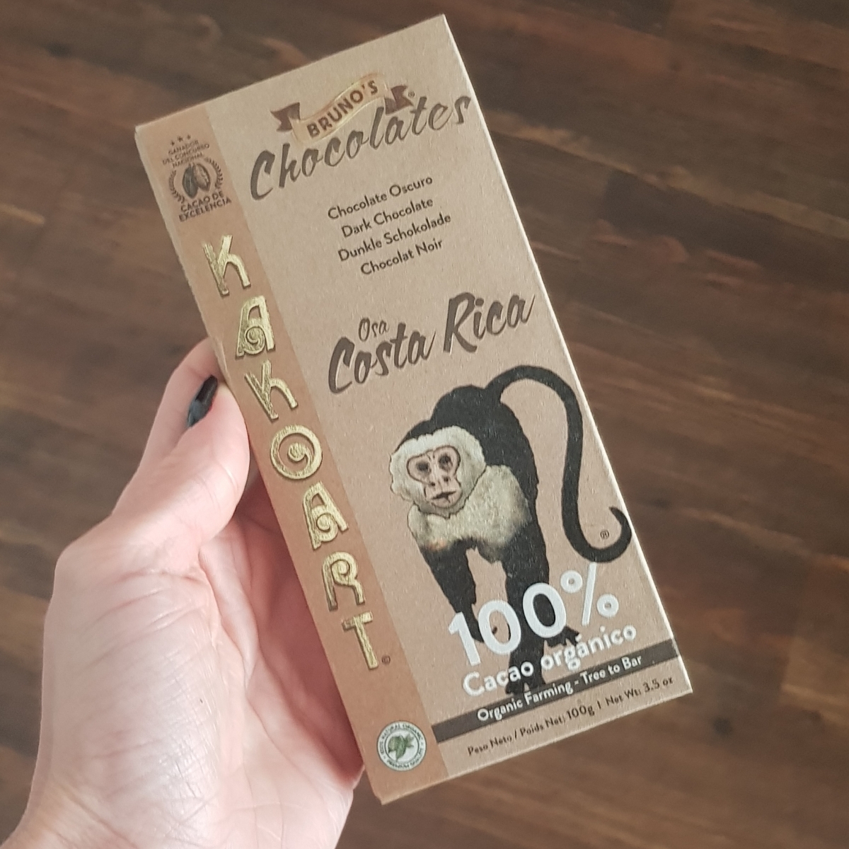 Dark Chocolate 100% from Bruno's Chocolates - Vegan Product Reviews ...