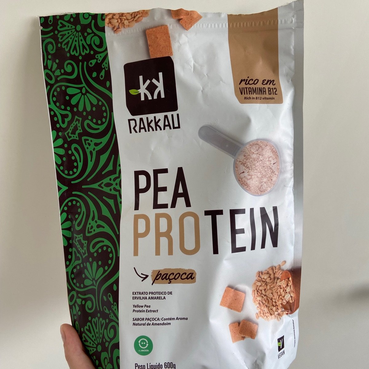 Pea Protein Sabor Paçoca from Rakkau - Vegan Product Reviews & Ratings ...