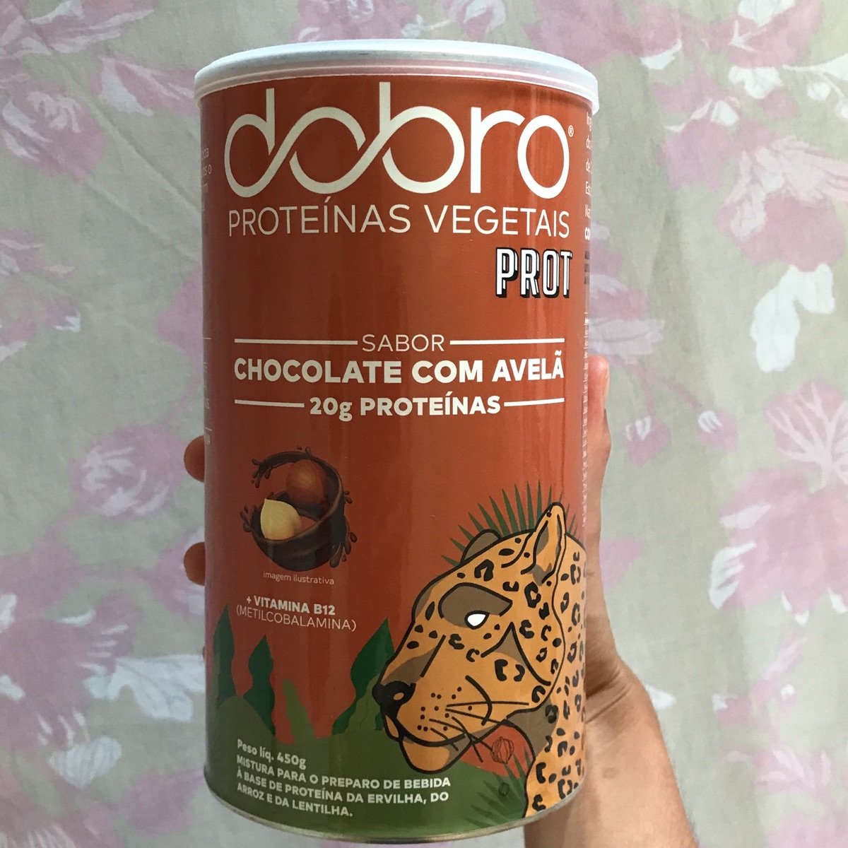 Proteína vegetal sabor chocolate com avelã from Dobro - Vegan Product ...