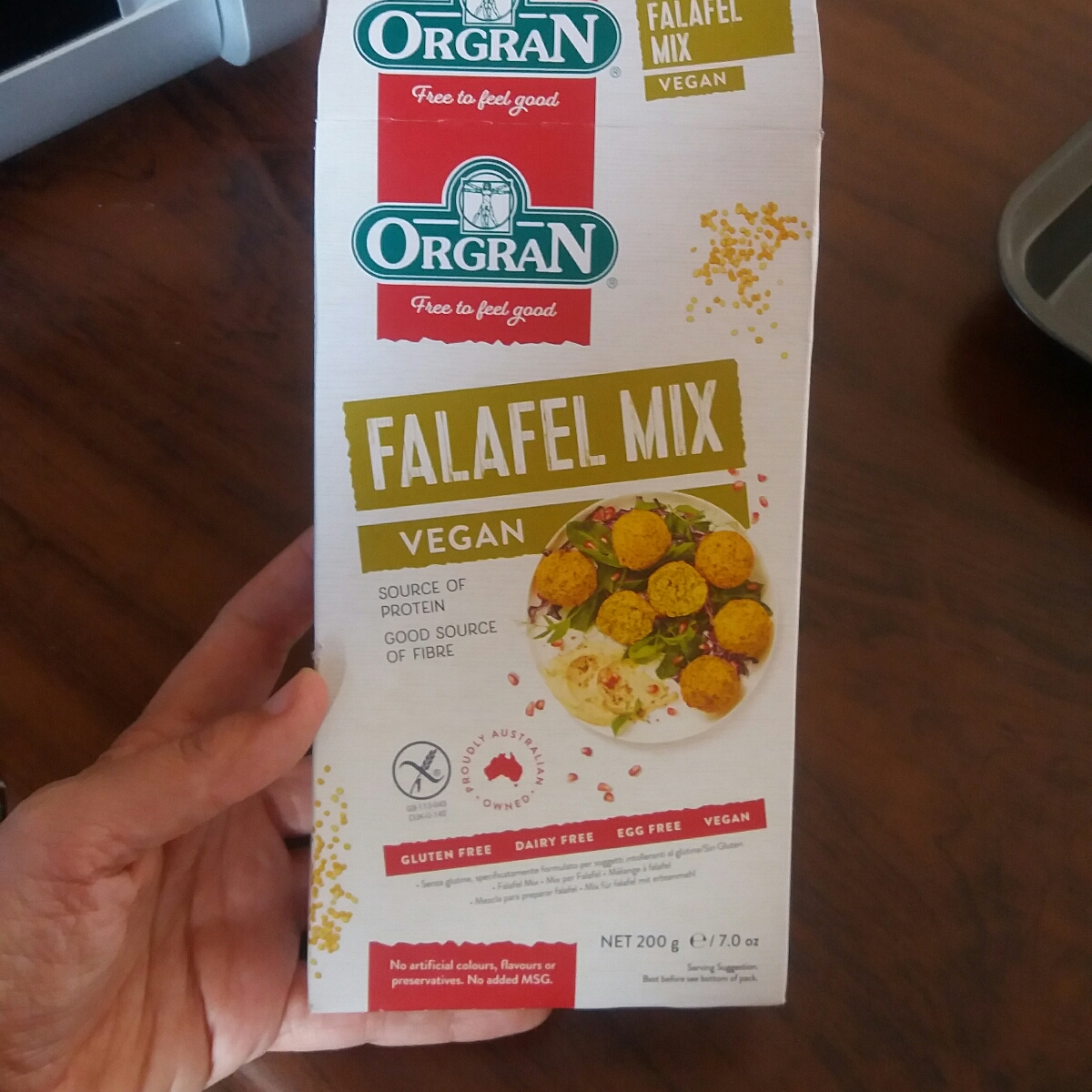 Falafel Mix from Orgran - Vegan Product Reviews & Ratings | abillion
