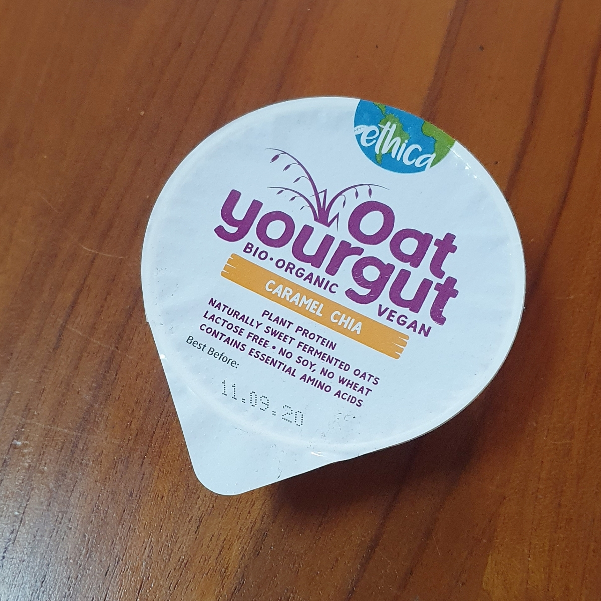 Caramel Chia Yourgut from Ethica Planet Foods - Vegan Product Reviews ...