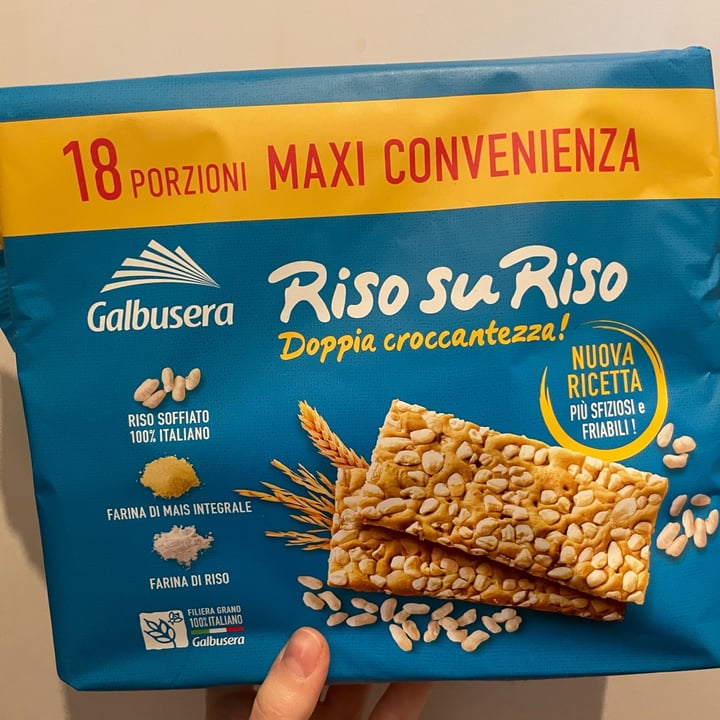Galbusera Crackers Riso Su Riso Review | abillion