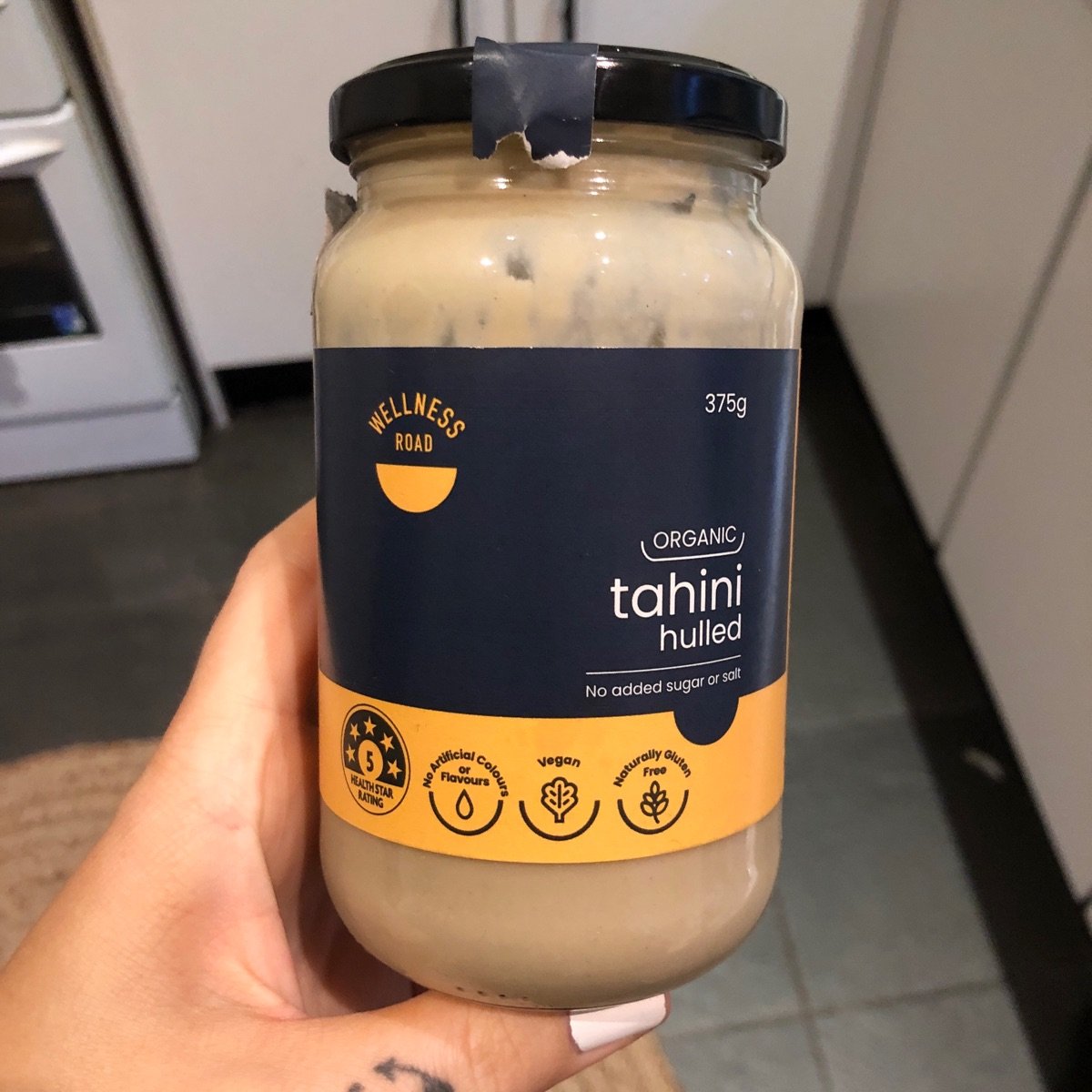 Organic tahini hulled from Wellness road - Vegan Product Reviews ...