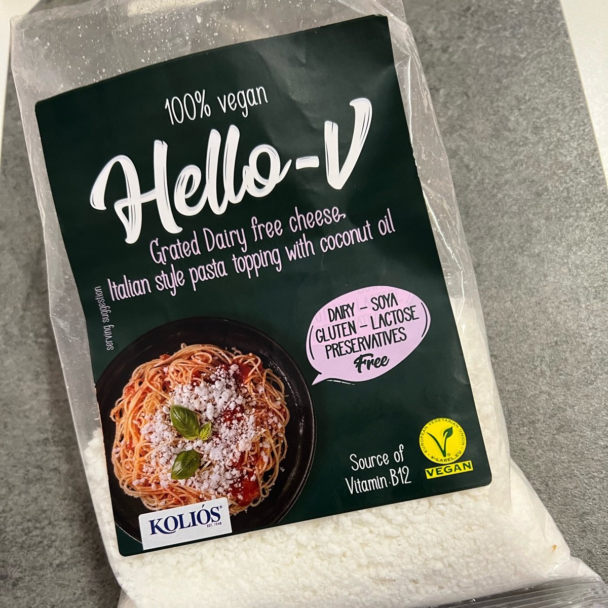 Grated Diary Free Cheese , Italian style Pasta Topping from Hello-V ...