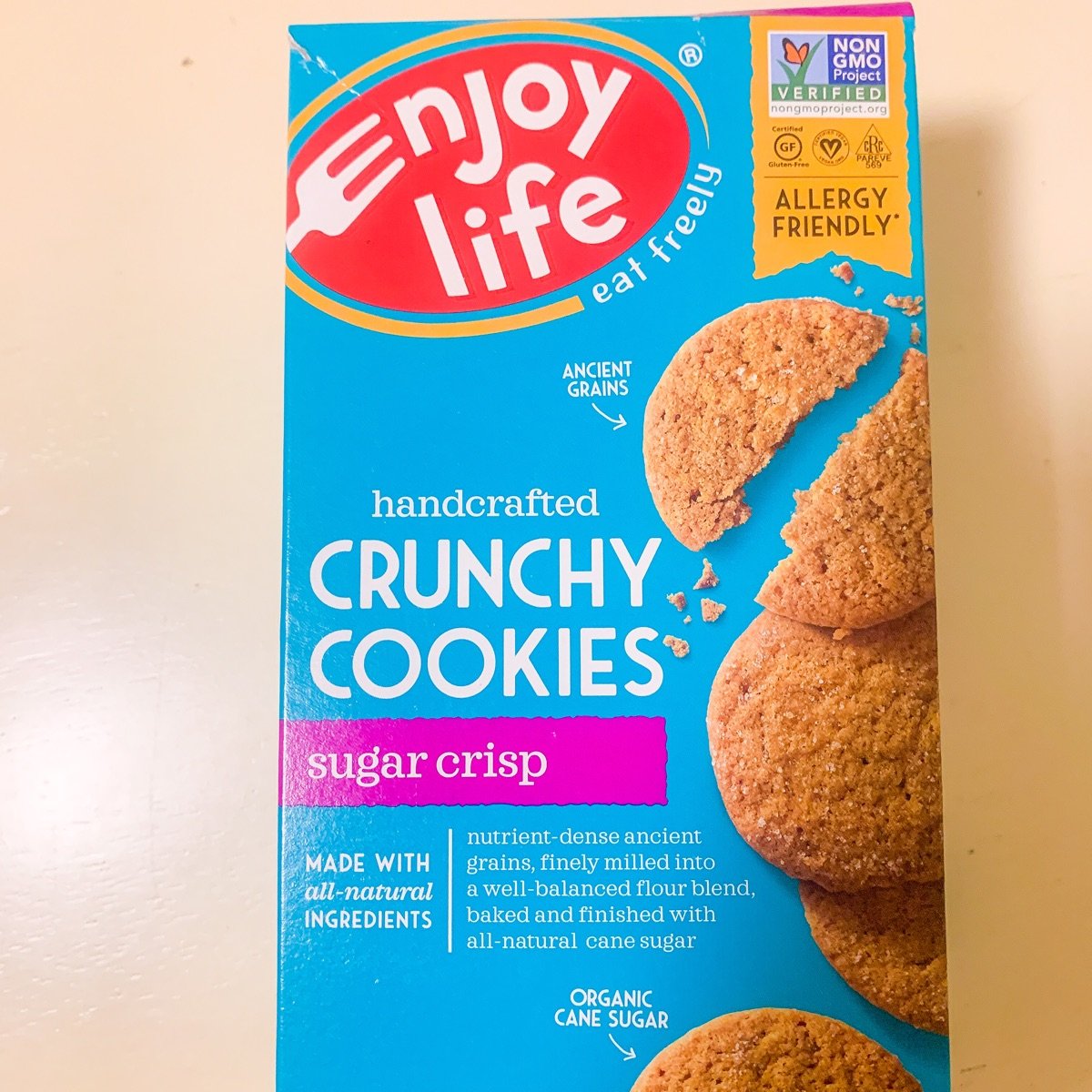 Enjoy Life Crunchy Sugar Cookies 评价 | abillion