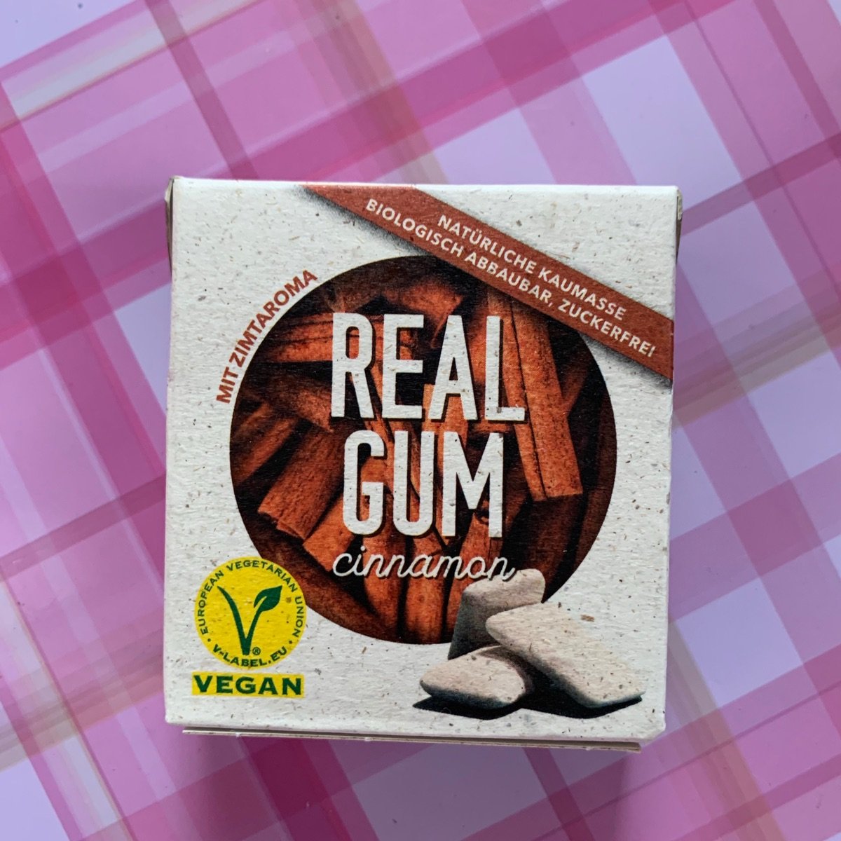 Cinnamon Gum from Real Gum - Vegan Product Reviews & Ratings | abillion