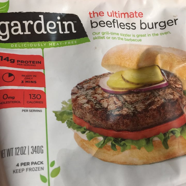 Gardein The Ultimate Beefless Burger Review | abillion