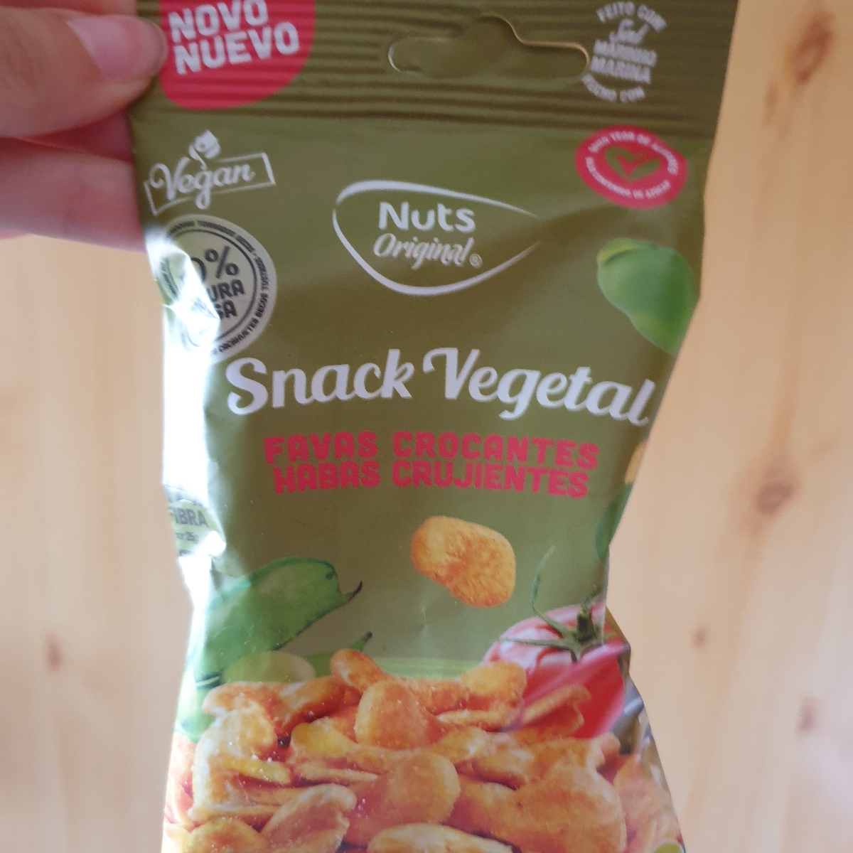 Snack Vegetal Habas Crujientes from Nuts original - Vegan Product ...
