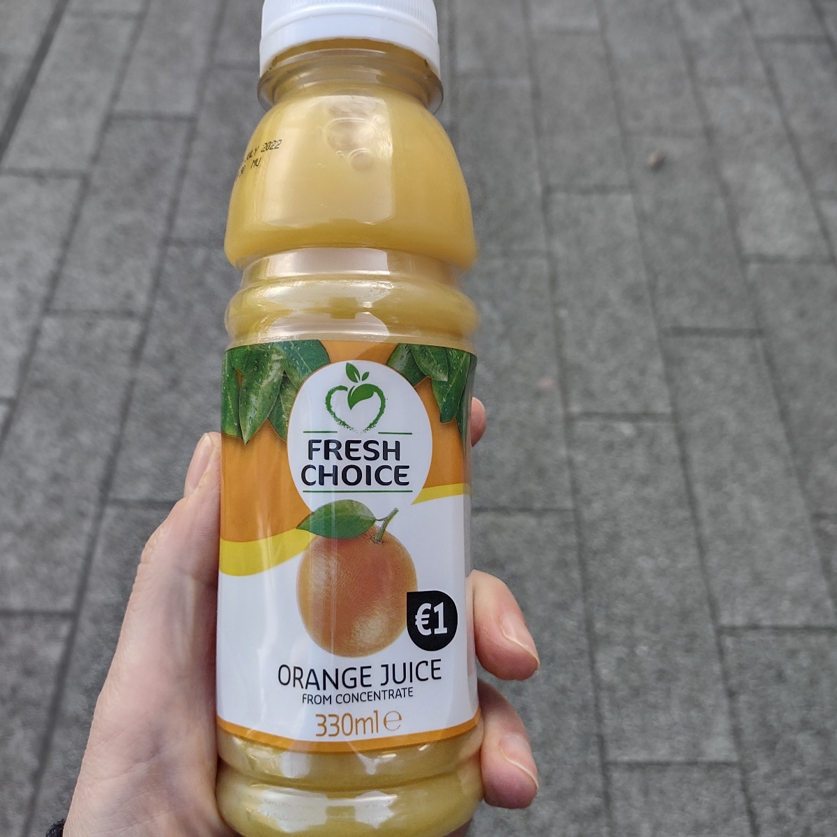 Orange juice from Fresh choice - Vegan Product Reviews & Ratings | abillion