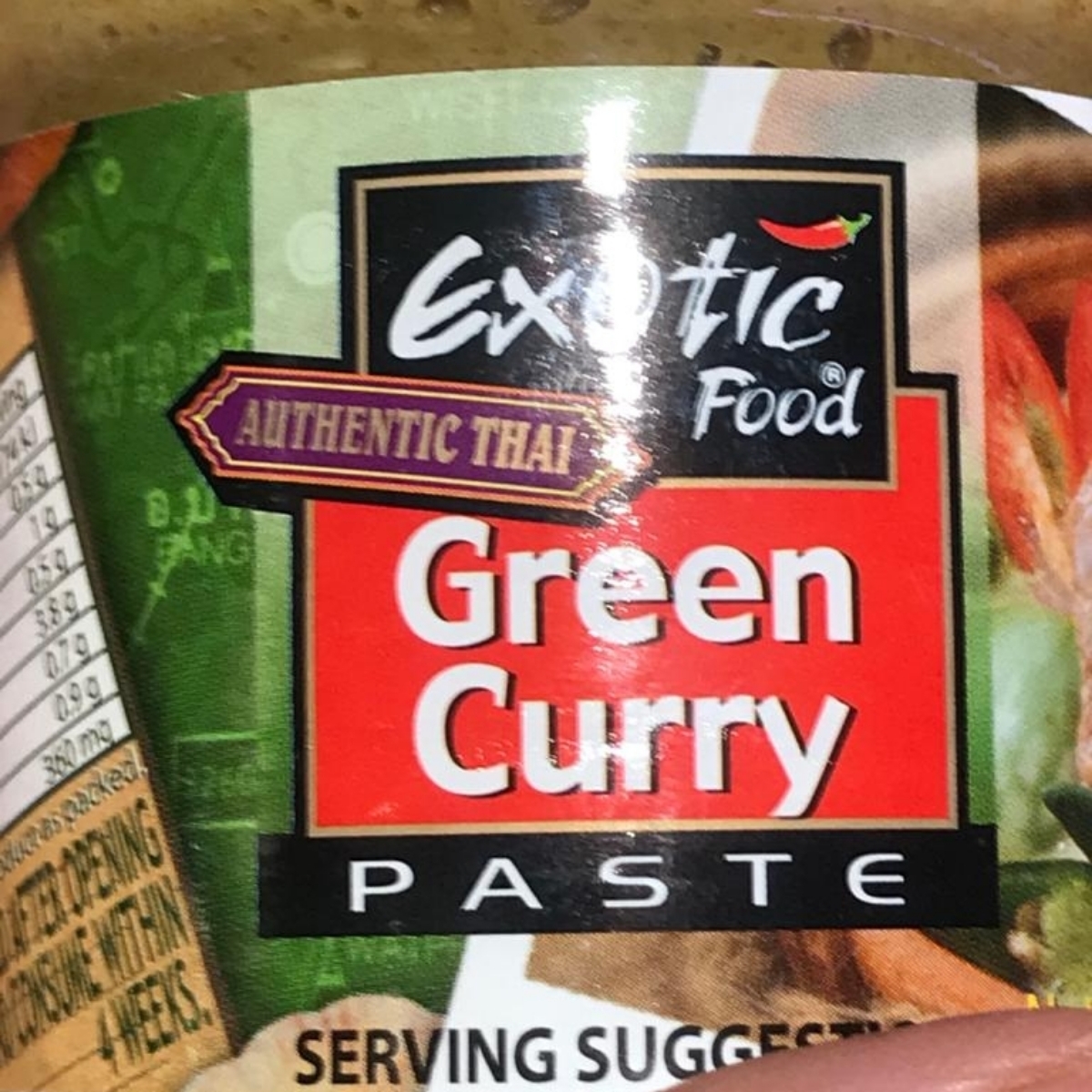 Authentic Thai Green Curry Paste from Exotic Food - Vegan Product ...