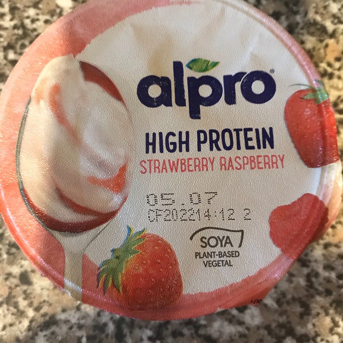 High Protein Strawberry and Raspberry Yoghurt from Alpro - Vegan ...