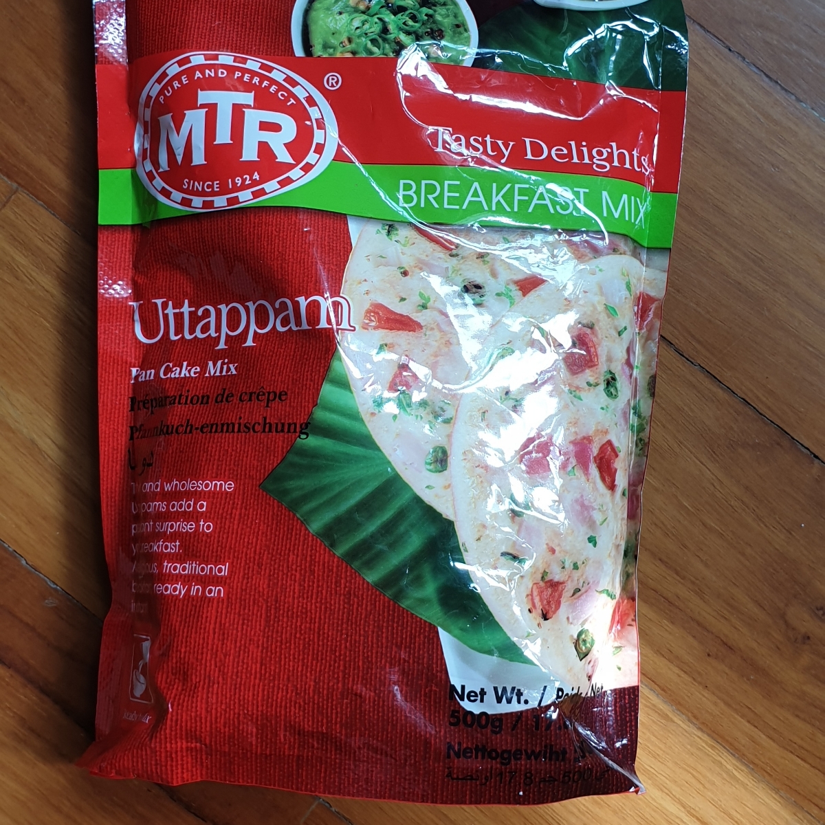Uttappam Pan Cake Mix from MTR Foods - Vegan Product Reviews & Ratings ...