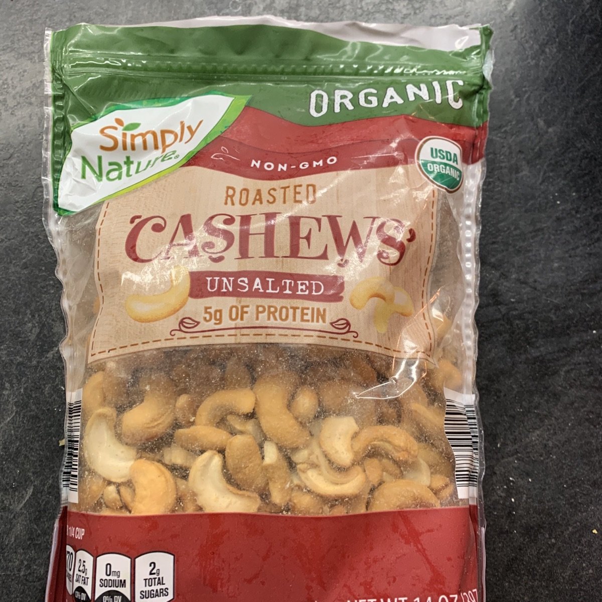 Roasted cashews from Simply Nature - Vegan Product Reviews & Ratings ...
