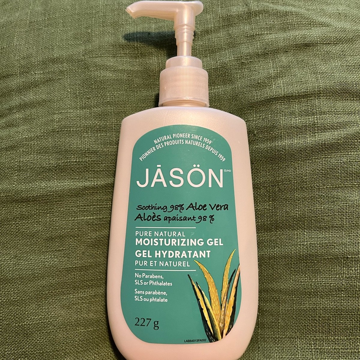 Pure Natural Moisturizing Gel from Jāsön - Vegan Product Reviews ...