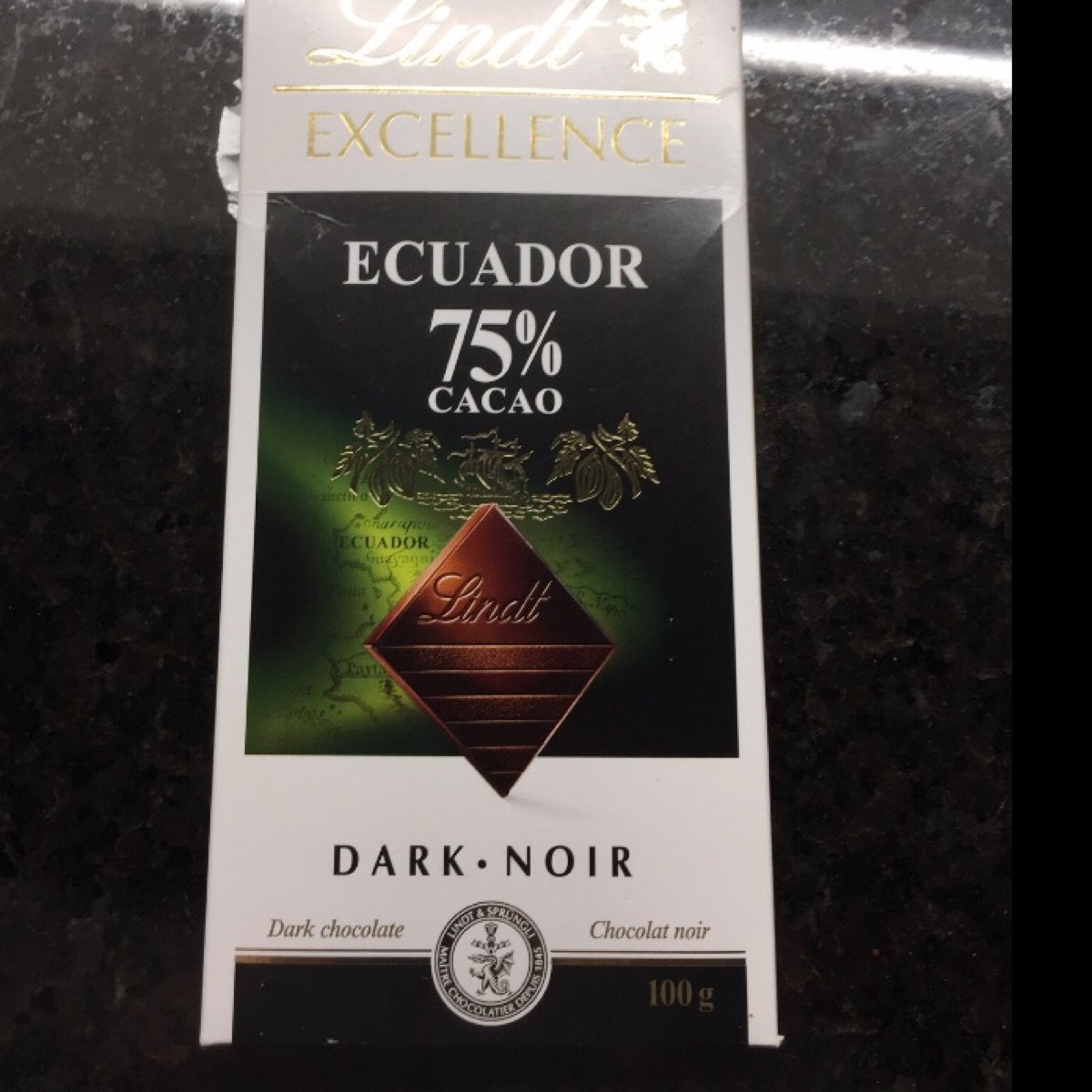 Ecuador 75% Cacao Dark from Lindt - Vegan Product Reviews & Ratings ...