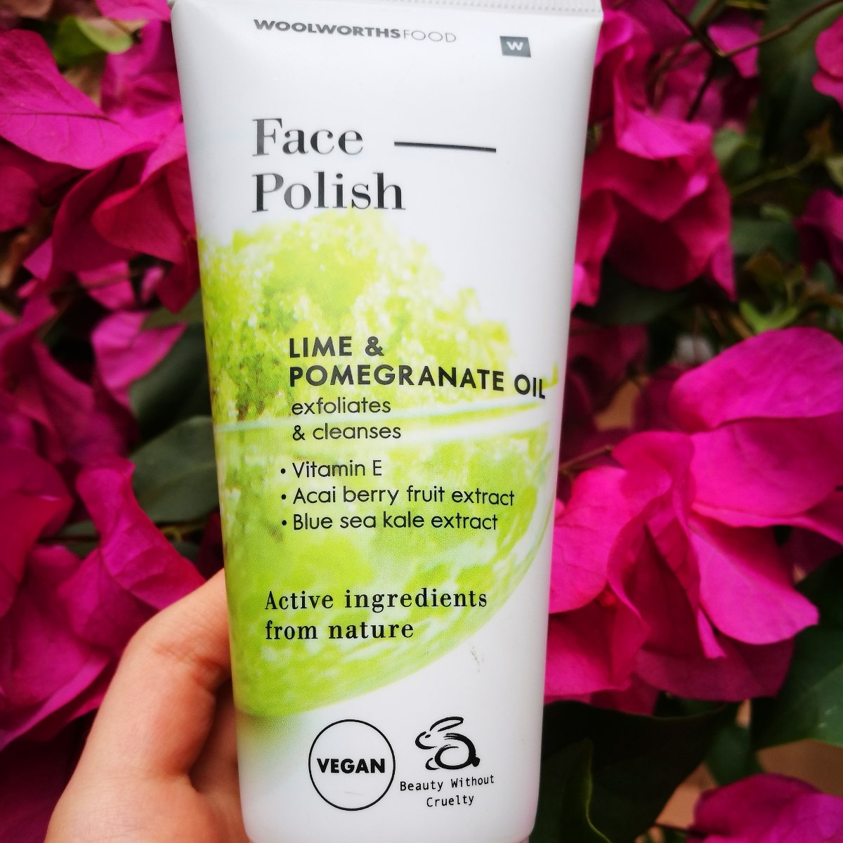 Face Polish - Lime And Pomegranate from Woolworths - Vegan Product ...