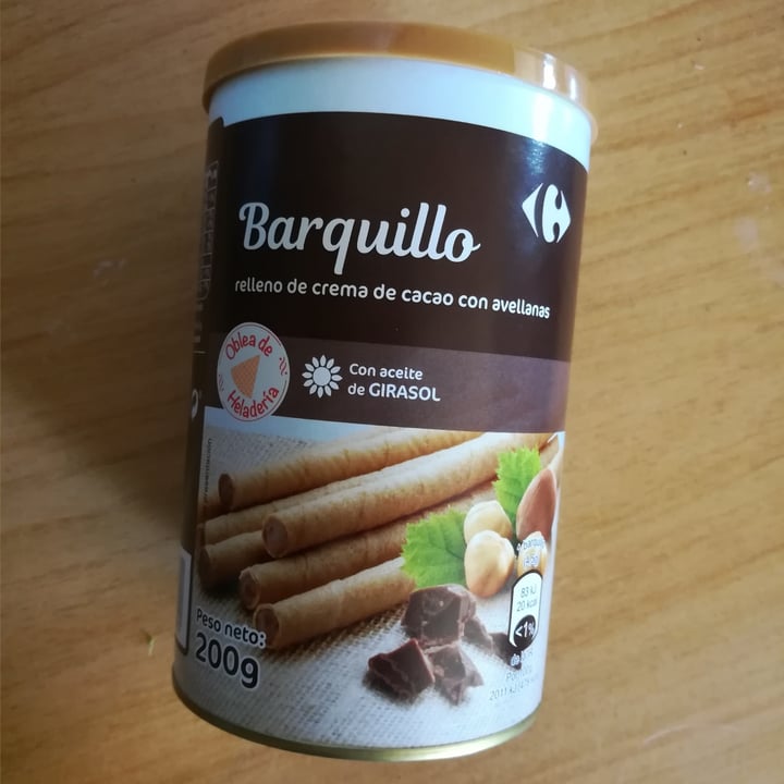 Carrefour Barquillo relleno de crema de cacao y avellanas Review | abillion