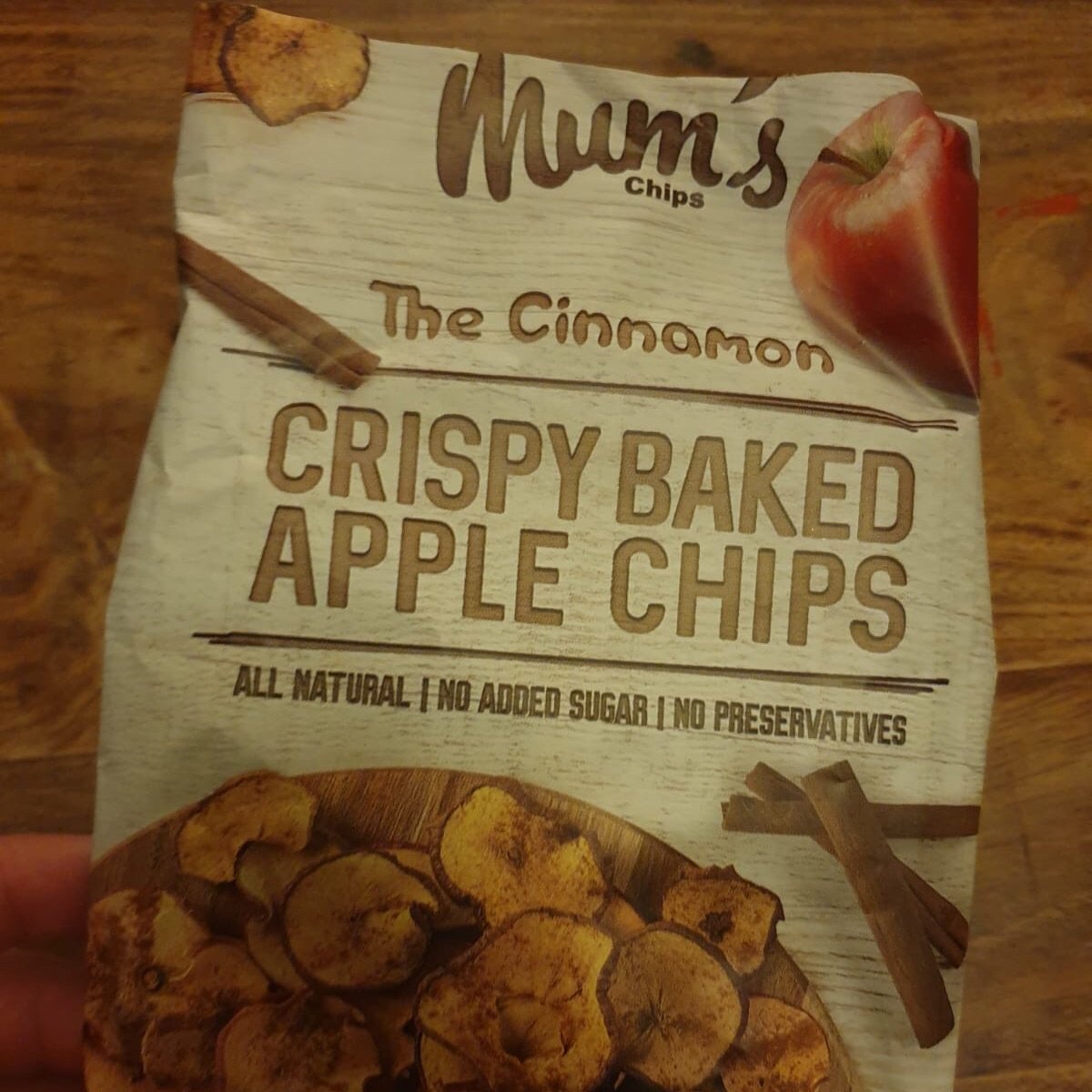 Crispy Baked Apple Chips from Mum’s chips - Vegan Product Reviews ...