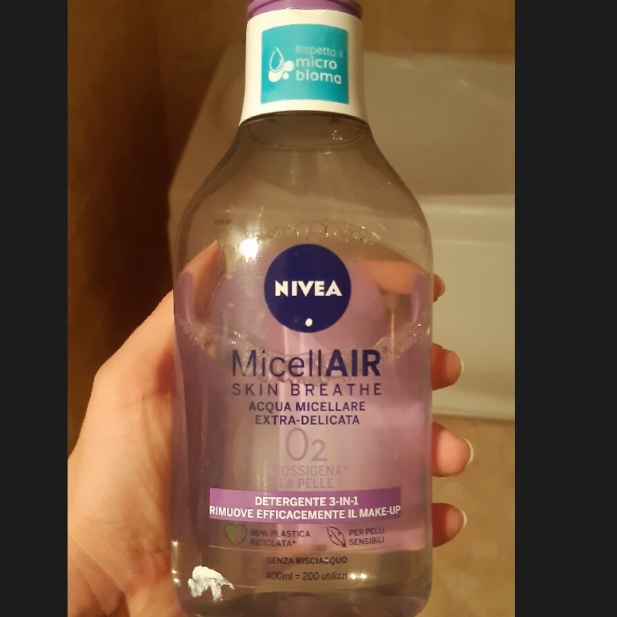 Acqua micellare skin breath from Nivea - Vegan Product Reviews ...