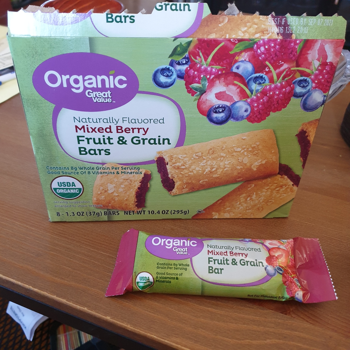 Great Value Mixed Berry Fruit and Grain Bars Reviews | abillion