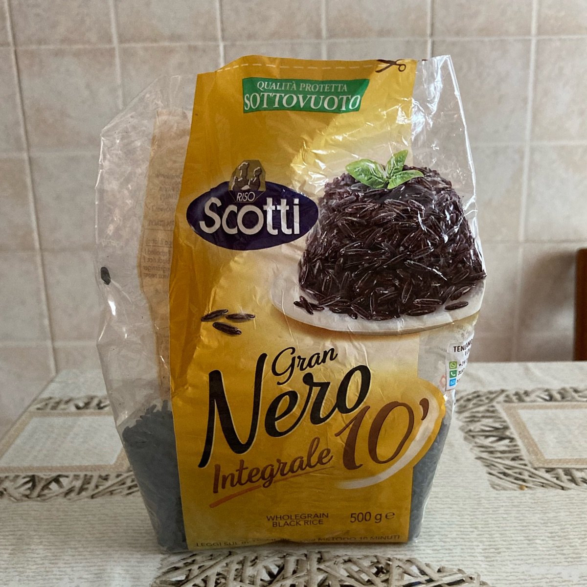 Riso Nero Integrale from Riso Scotti - Vegan Product Reviews & Ratings ...