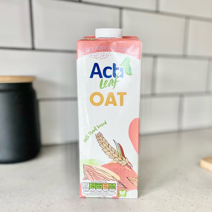 Acti Leaf Oat milk Review | abillion