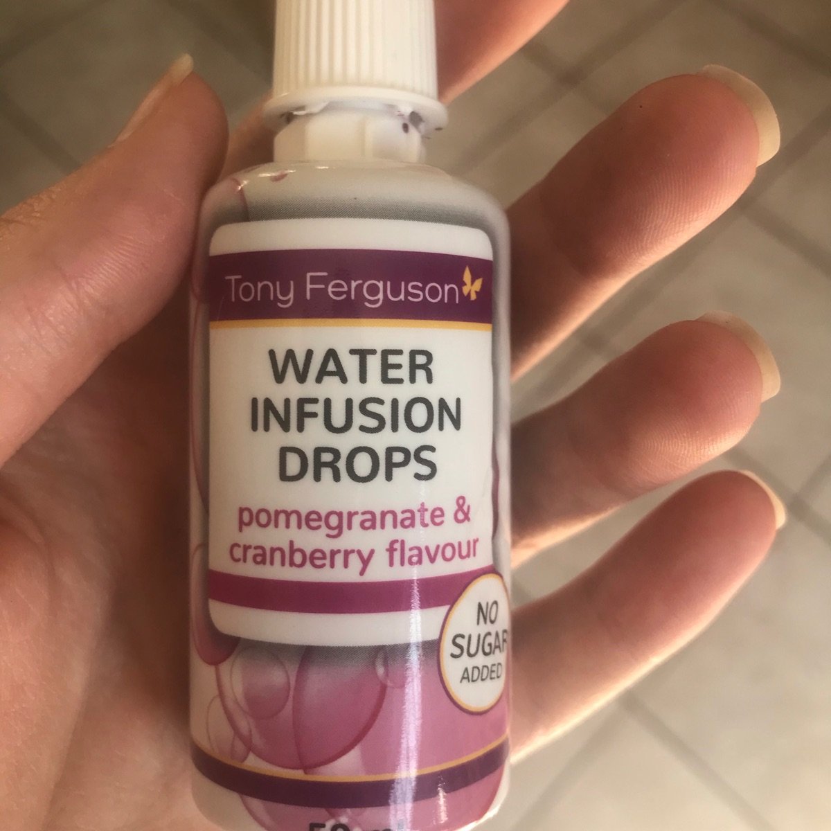 Water Infusion Drops- Pomegranate And Cranberry from Tony Ferguson ...