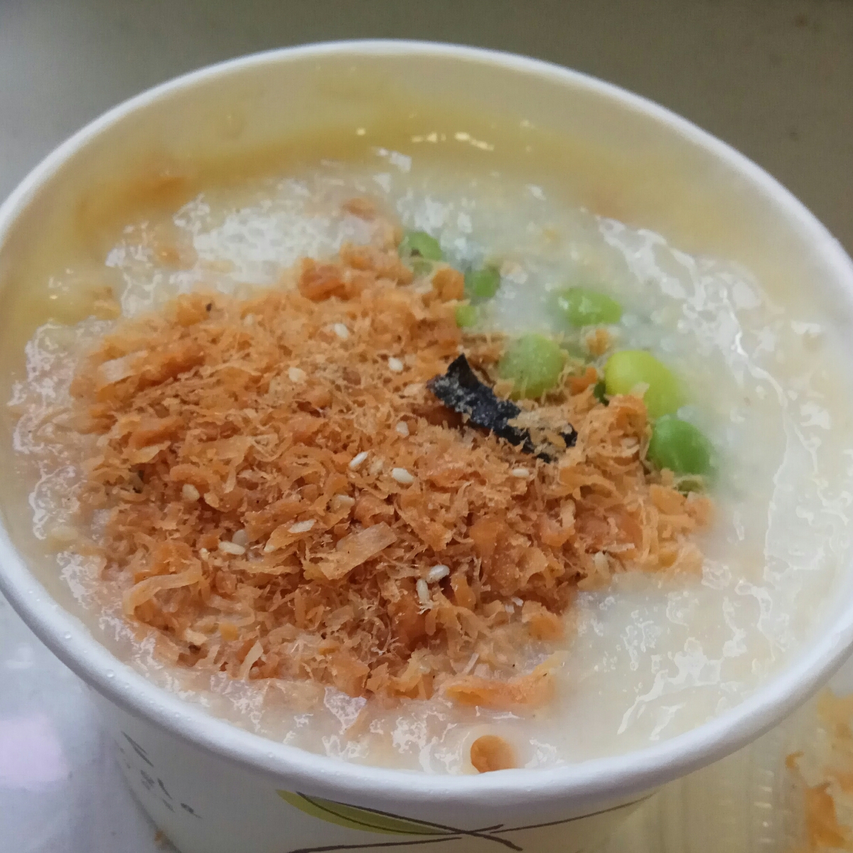 Vegetarian Jade Tofu Porridge at Mr Bean, Singapore - Vegan Dish ...