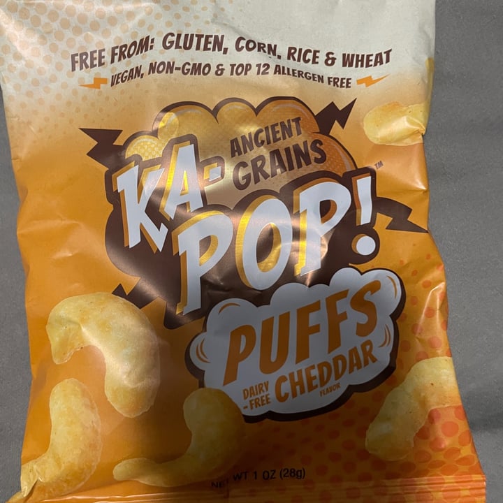 Ka-Pop Ancient Grains Puffs Cheddar Review | abillion
