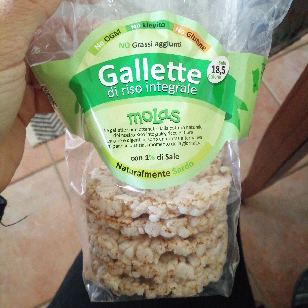 Gallette di Riso integrale from Molas - Vegan Product Reviews & Ratings ...