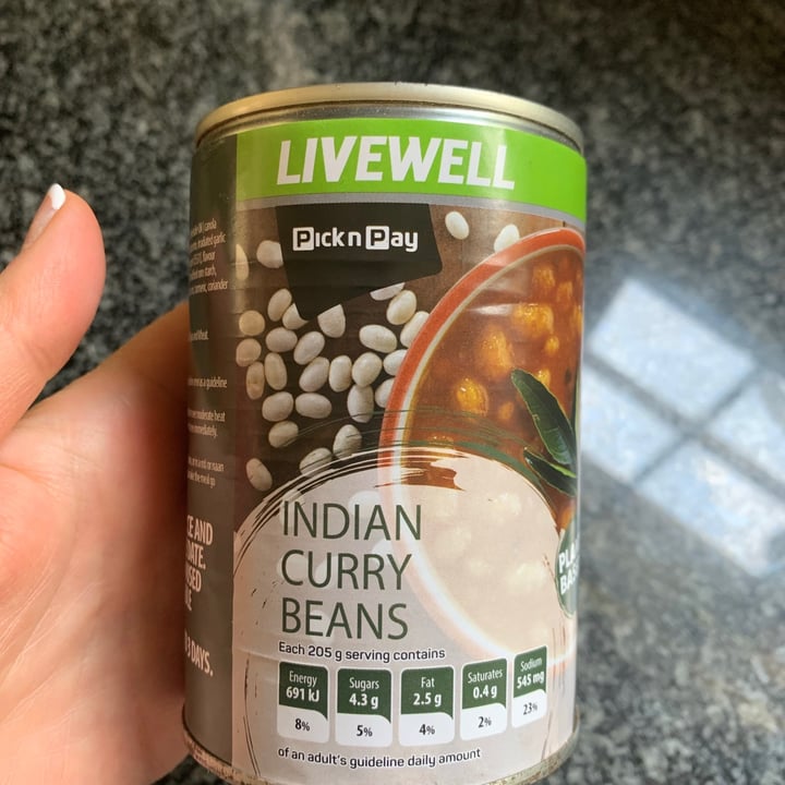 Pick n Pay Indian Curry Beans Review | abillion