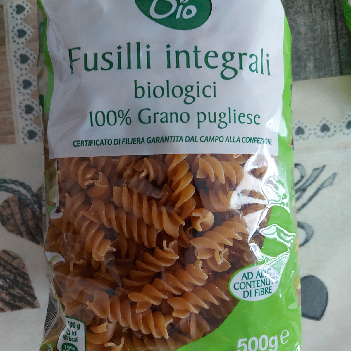 Fusilli integrali from Bio iN's - Vegan Product Reviews & Ratings ...