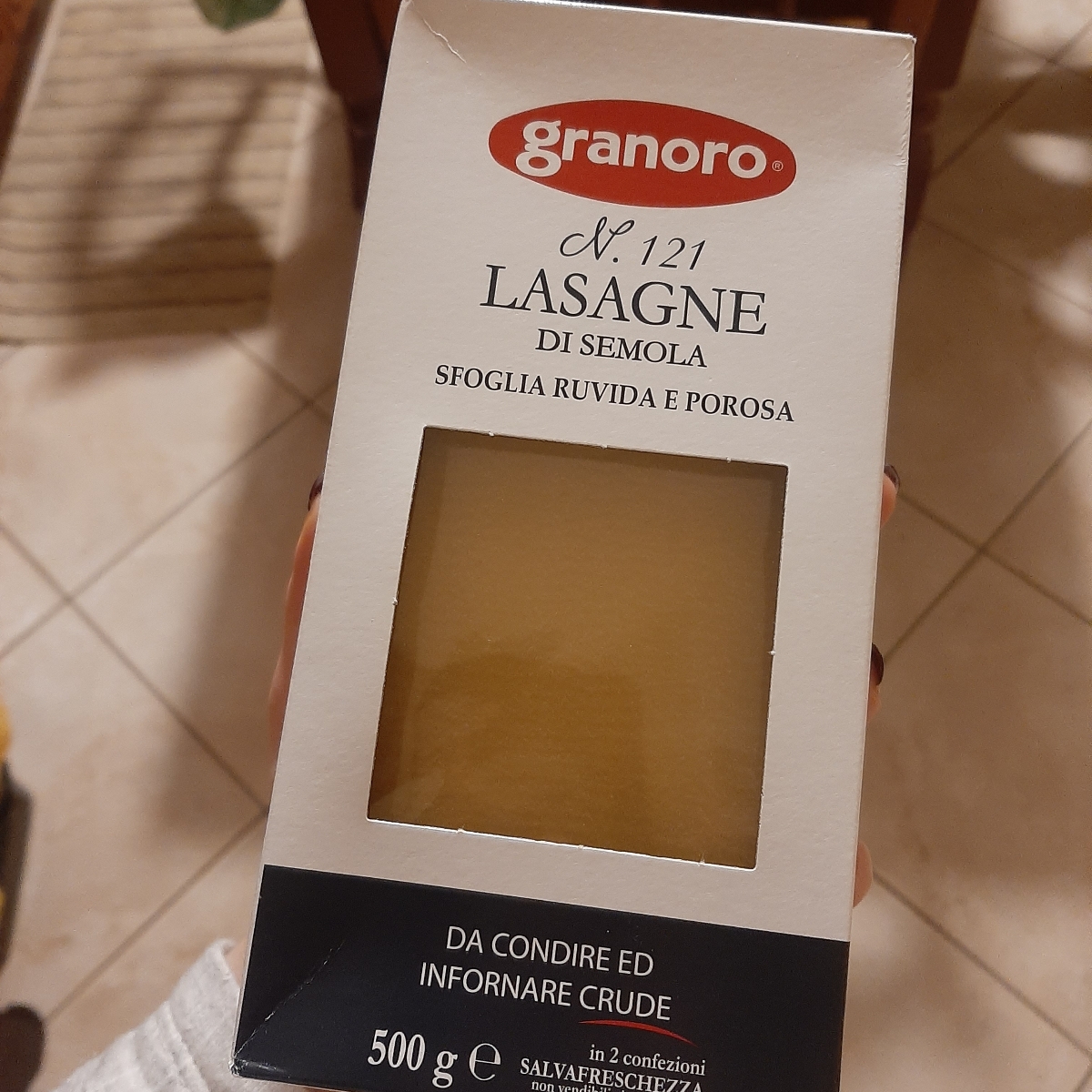 Lasagna from Granoro - Vegan Product Reviews & Ratings | abillion