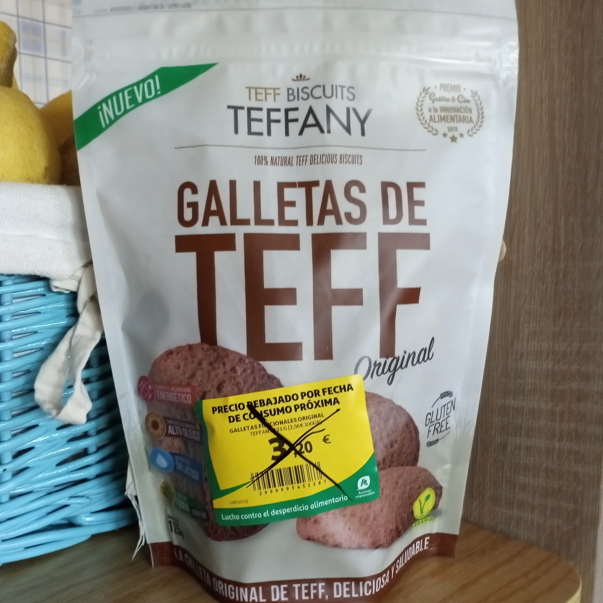 Galletas De Teff Original from teffany - Vegan Product Reviews ...