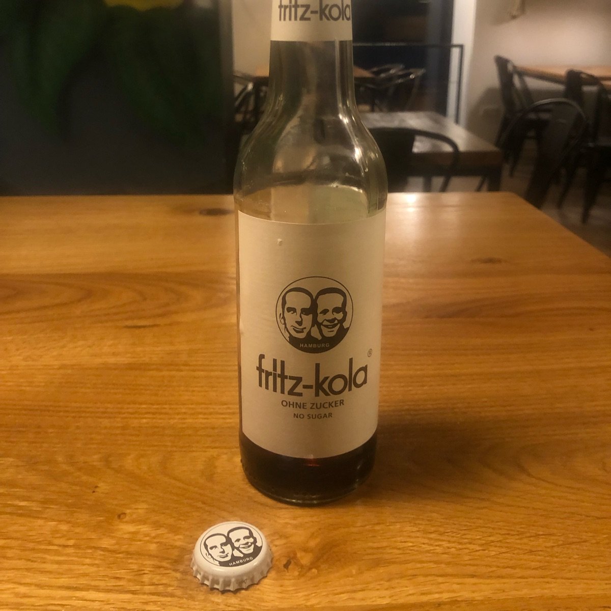 Cola ZUCKERFREI from Fritz-kola - Vegan Product Reviews & Ratings ...