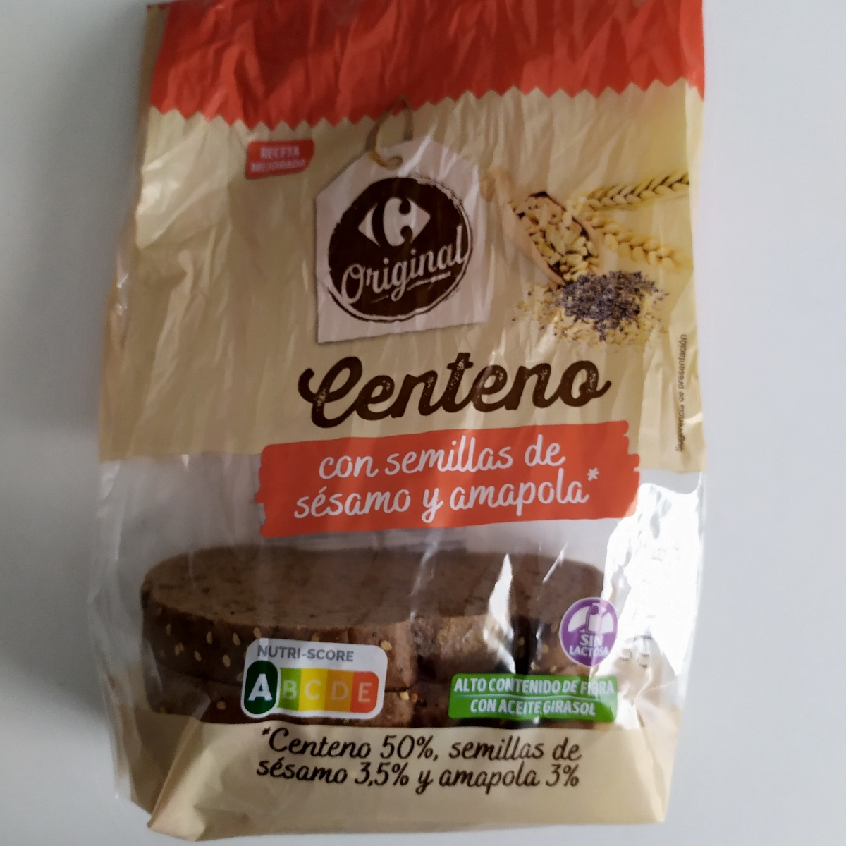 Pan centeno Semillas from Carrefour - Vegan Product Reviews & Ratings ...