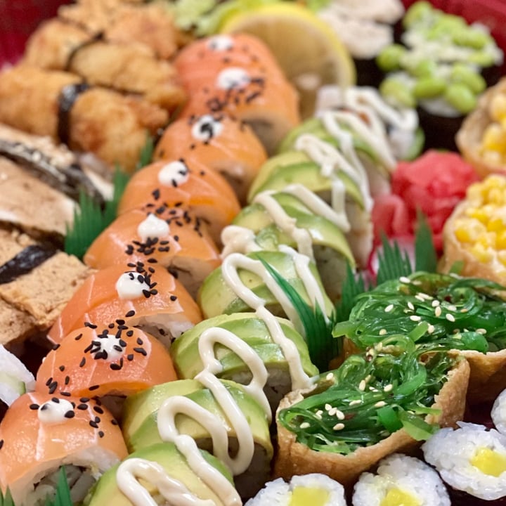 Saute Sushi Paya Lebar, Singapore Oishii Vegan Platter Review | abillion