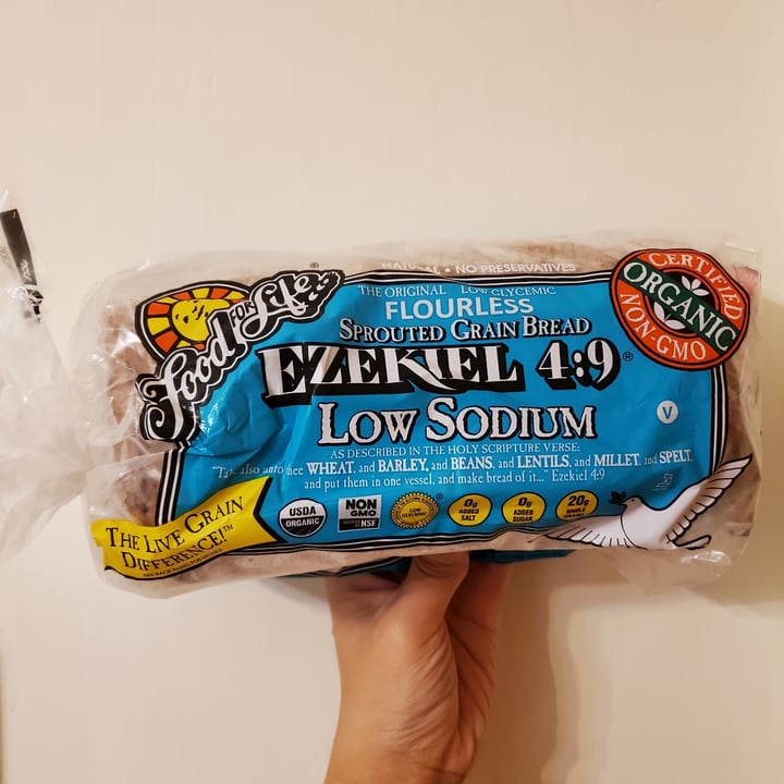 Ezekiel Low Sodium Flourless Sprouted Grain Bread Review | abillion