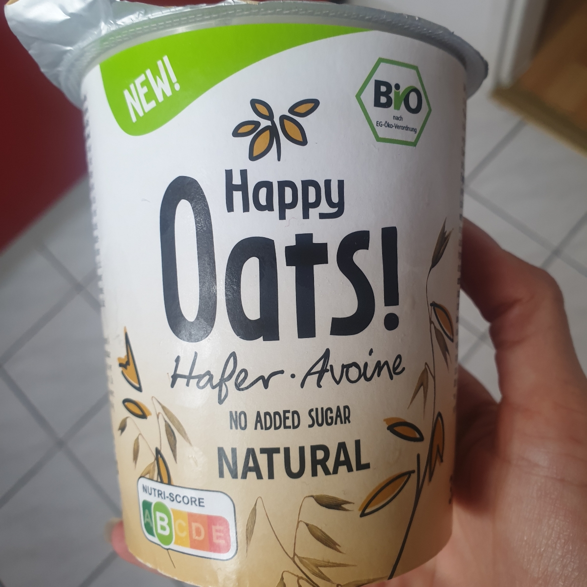 Oat yoghurt from Happy Oats! - Vegan Product Reviews & Ratings | abillion